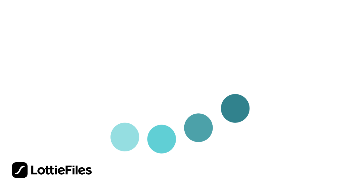 Free Wave Dots Animation by staceymck | LottieFiles