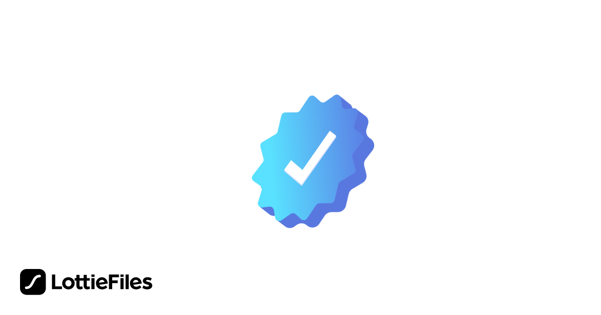 Free Verified Animation by Dedy Wildani | LottieFiles