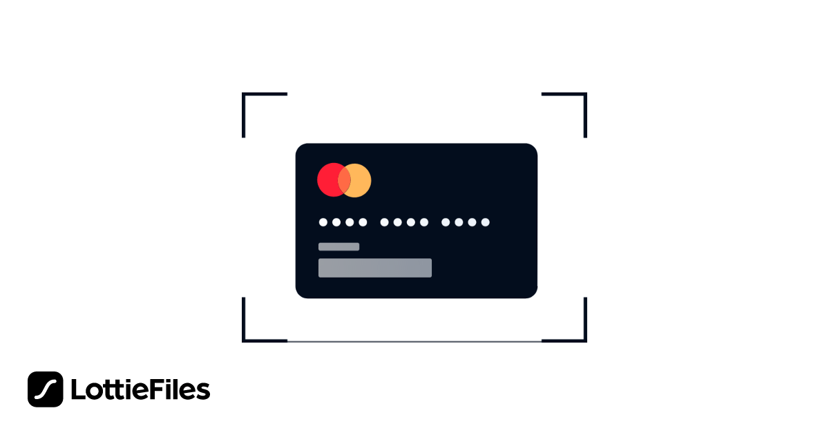 Free scanning card debit Animation by Emmanuel Ikem | LottieFiles