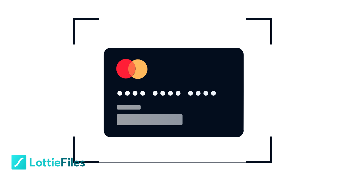 scanning card debit by Emmanuel Ikem - LottieFiles