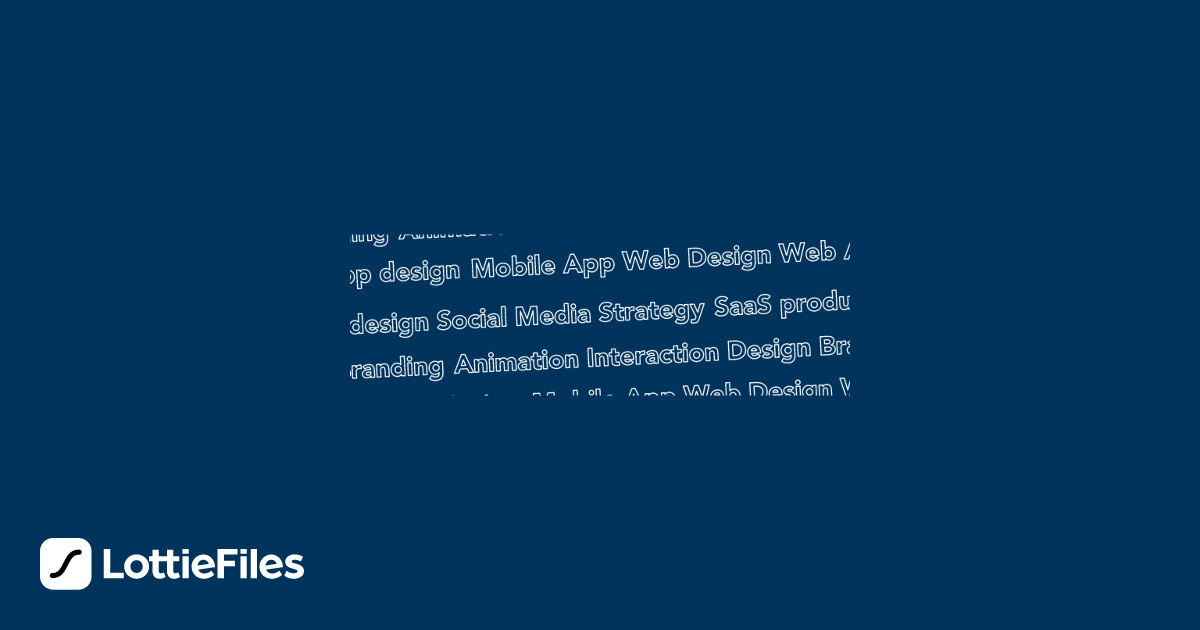 Free text animation Animation by Helen & Sergii | LottieFiles