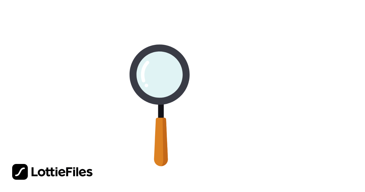 Free Magnifying Glass Animation by Dhinesh VM | LottieFiles