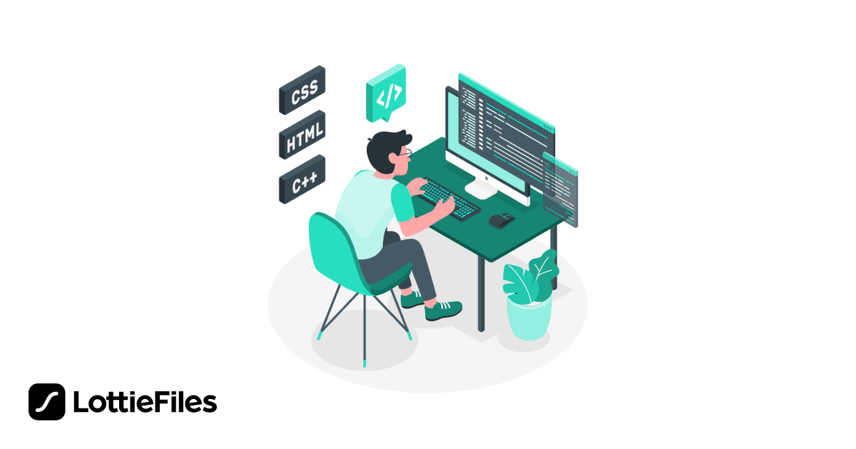 Animación gratuita de programming-concept-illustration de Mahendra ...