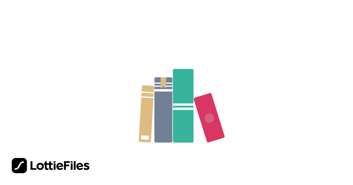 Free School Books Animation by eZtodesign | LottieFiles