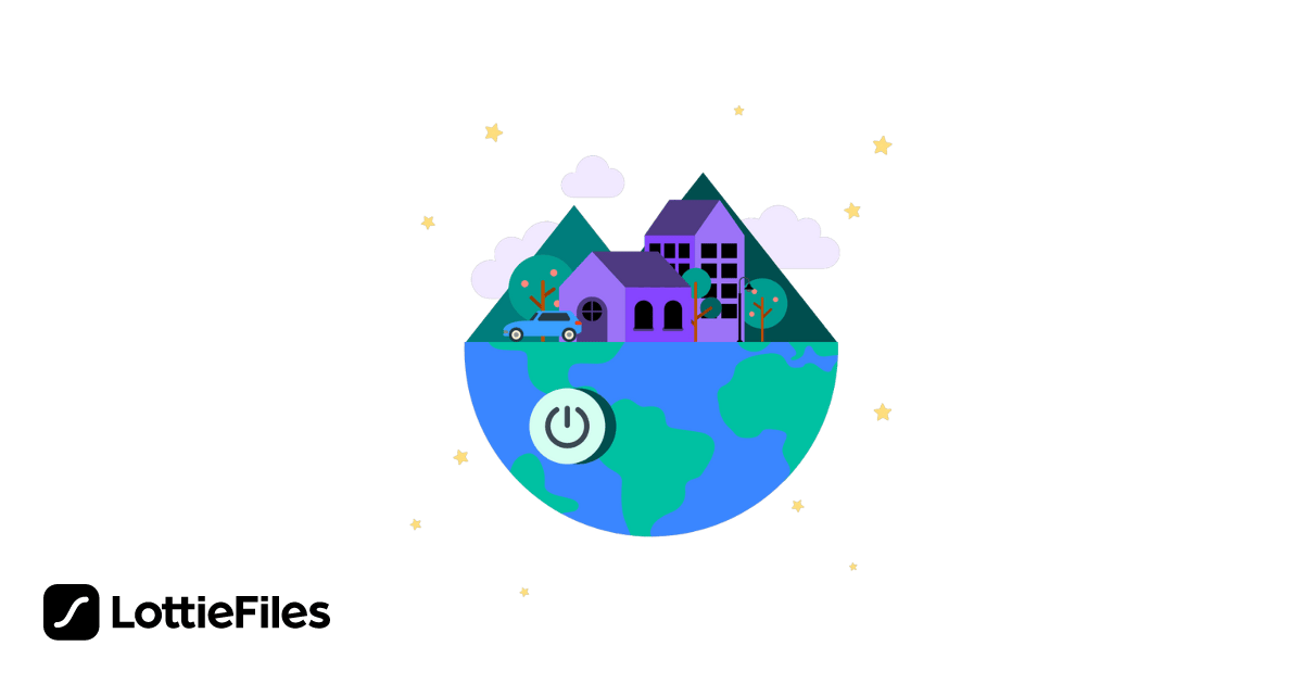 Free Earth Hour Animation by Amanda | LottieFiles