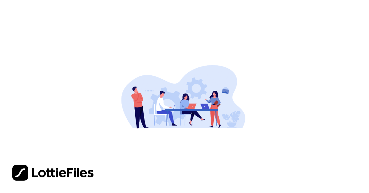 Free Business Illustration Animation by Muammar Faiq | LottieFiles