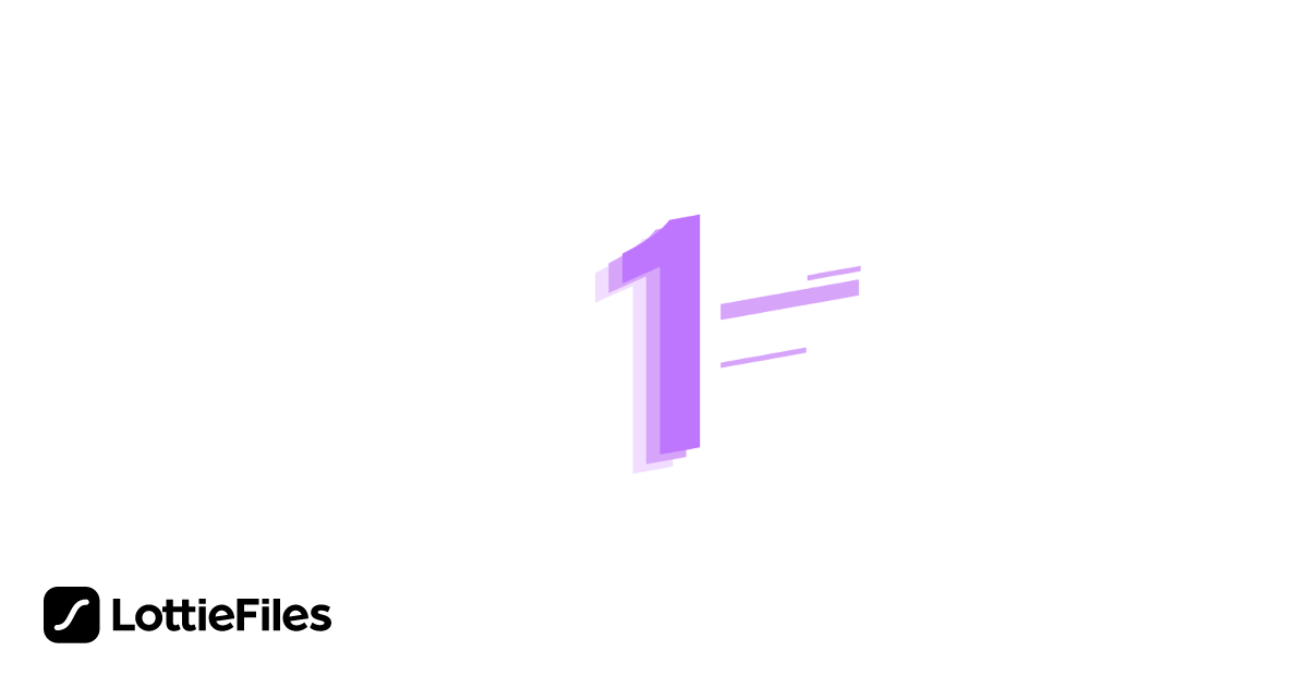 Free Countdown Animation 2 Animation by CYBERKING40 | LottieFiles