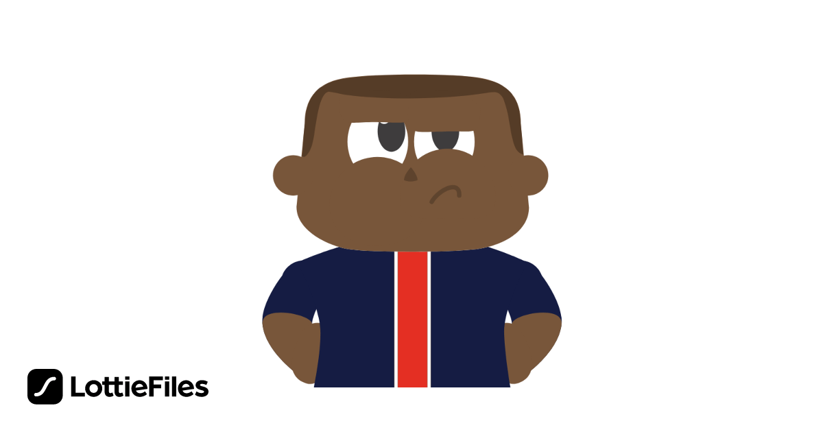 Free Mbappe Animation by jgondim77 gondim | LottieFiles
