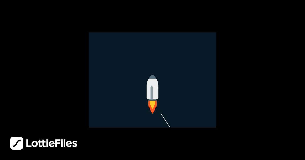 Free Rocket Animation by ducnomo | LottieFiles