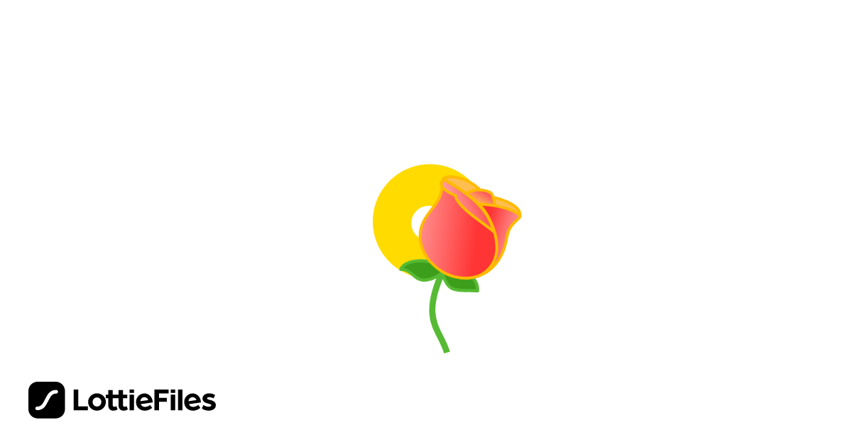 Free rose Animation by rul ran | LottieFiles