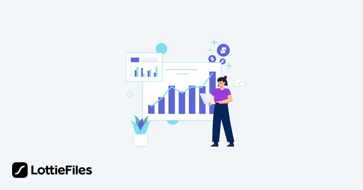 Free Market Analysis Animation by Raiha | LottieFiles