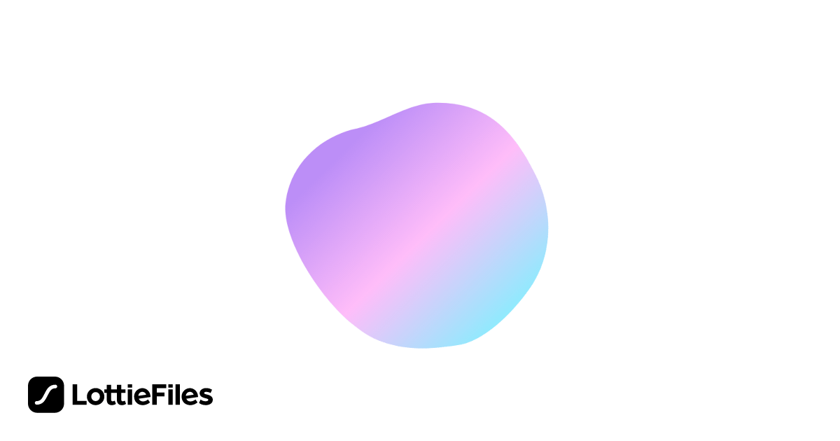 Free Blob Animation by Sara Salehi | LottieFiles