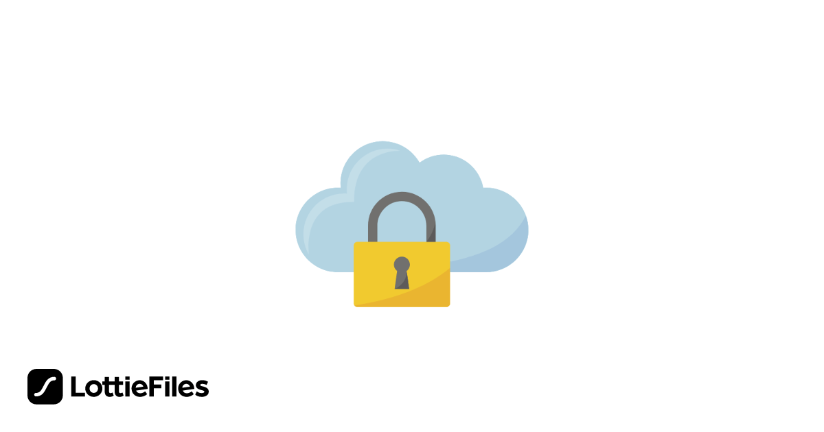 Free Cloud Security Animation by Carlos Quintero | LottieFiles