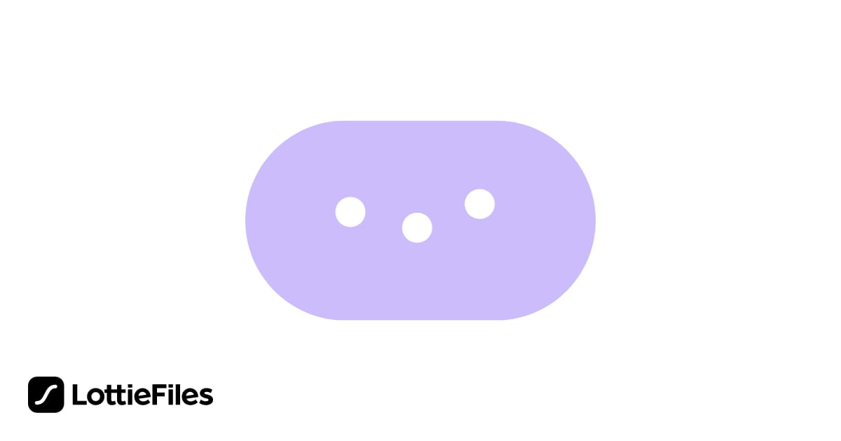 Free Chat loading animation Animation by David Karapetyan | LottieFiles