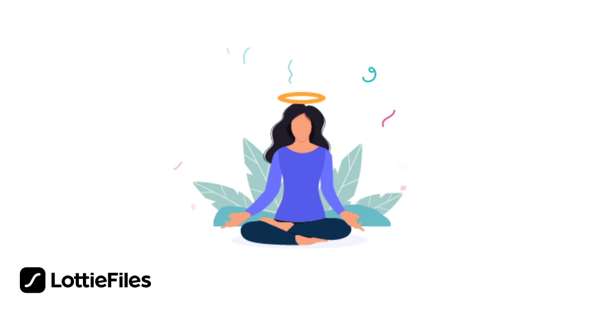Free Yoga Mindfullness Animation by anuj patel | LottieFiles