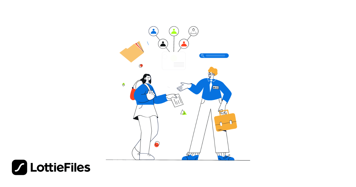 Free Team building Animation by Musab Abbasi | LottieFiles