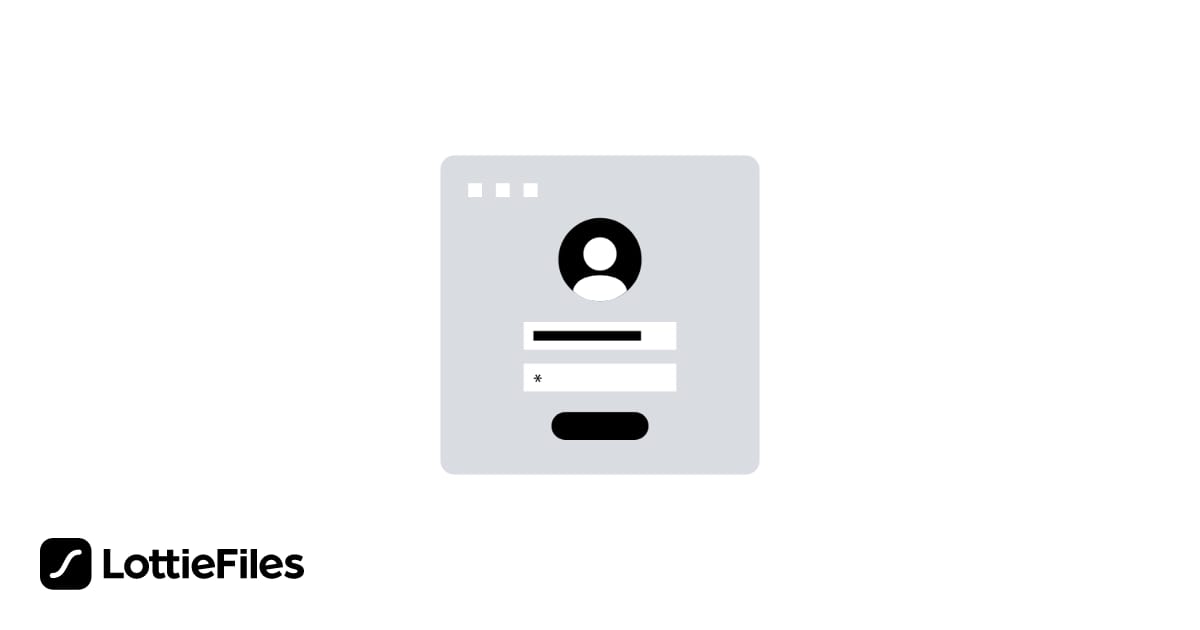 Free Login Animation by mern stack | LottieFiles