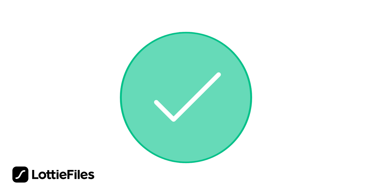 Free check Animation by Jorge Armando Trujillo Gomez | LottieFiles