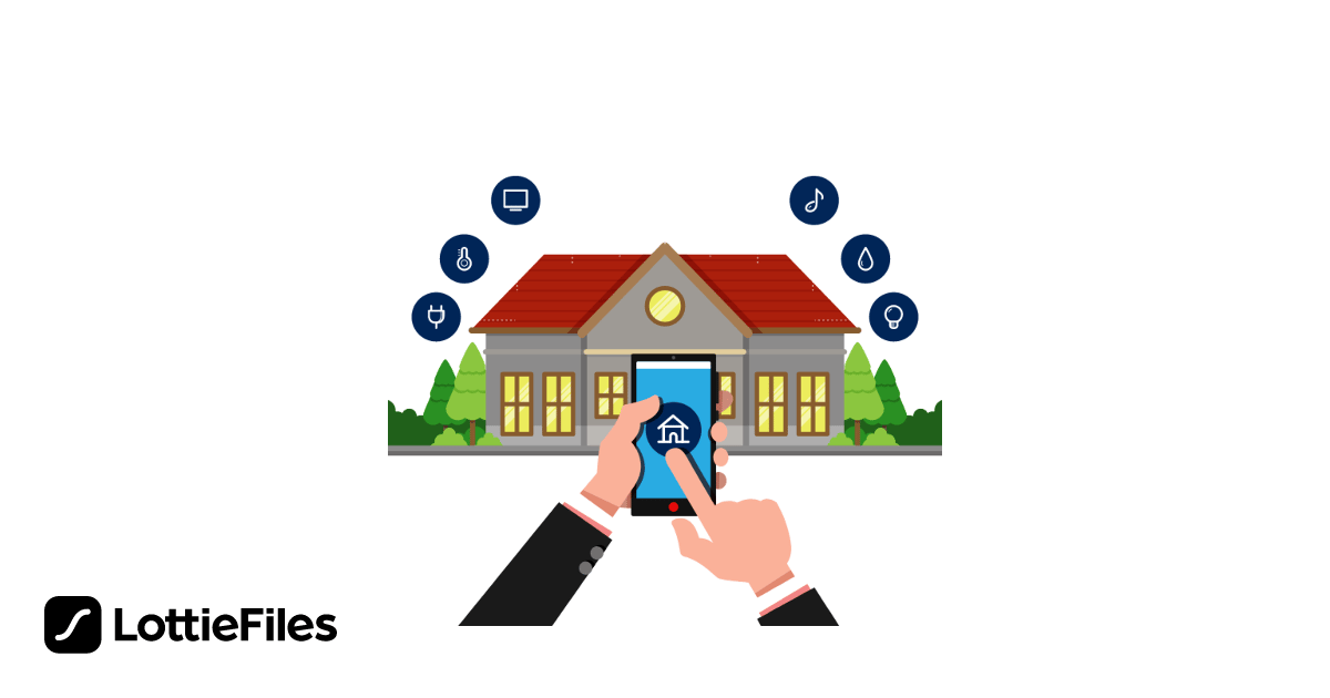 smart home animation 2 by Jorge Rivas - LottieFiles