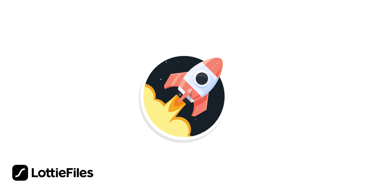Free Rocket loader Animation by Pierre Blavette | LottieFiles
