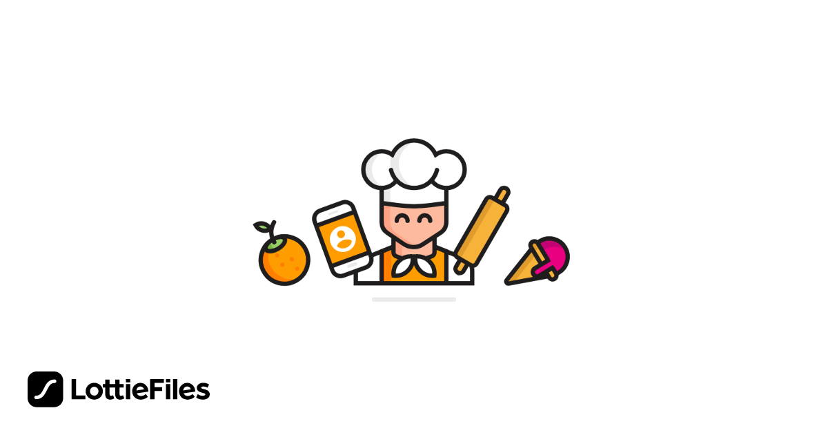 Free Chef animation Animation by Pierre Blavette | LottieFiles