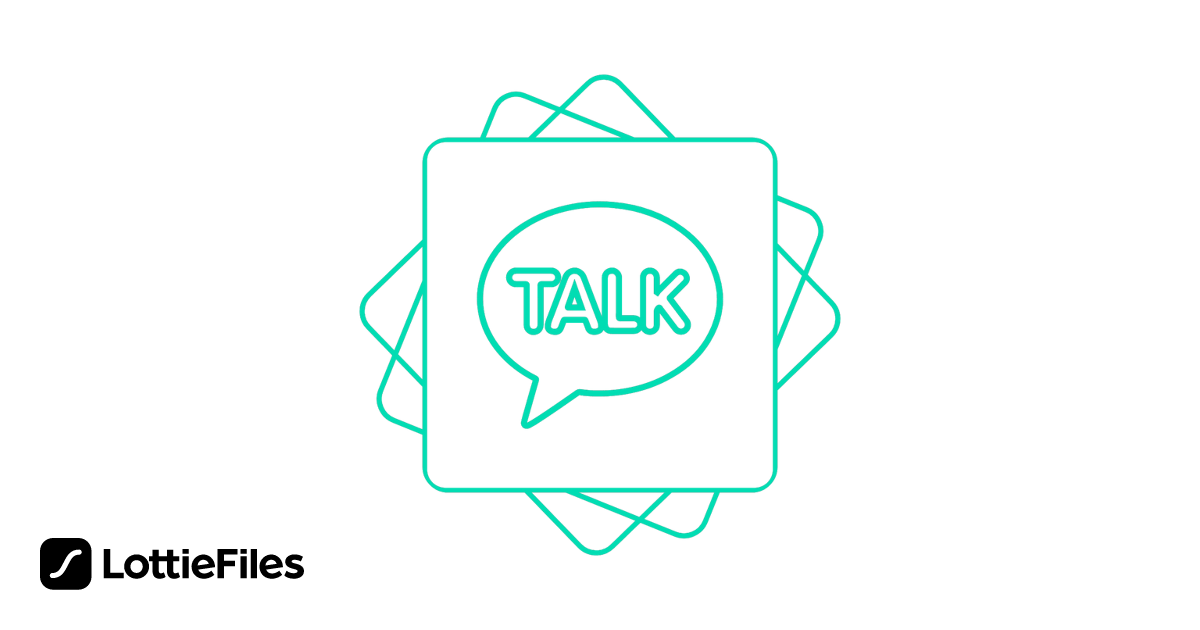 Free Talk Animation by LottieJSON | LottieFiles