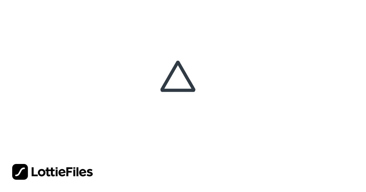 Free Hamburger Triangle Animation by Muhammad Amir Sohail | LottieFiles