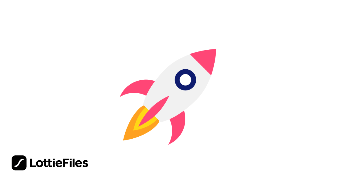 Free Simple Rocket Icon Animate Transparency Animation by Studio JK ...