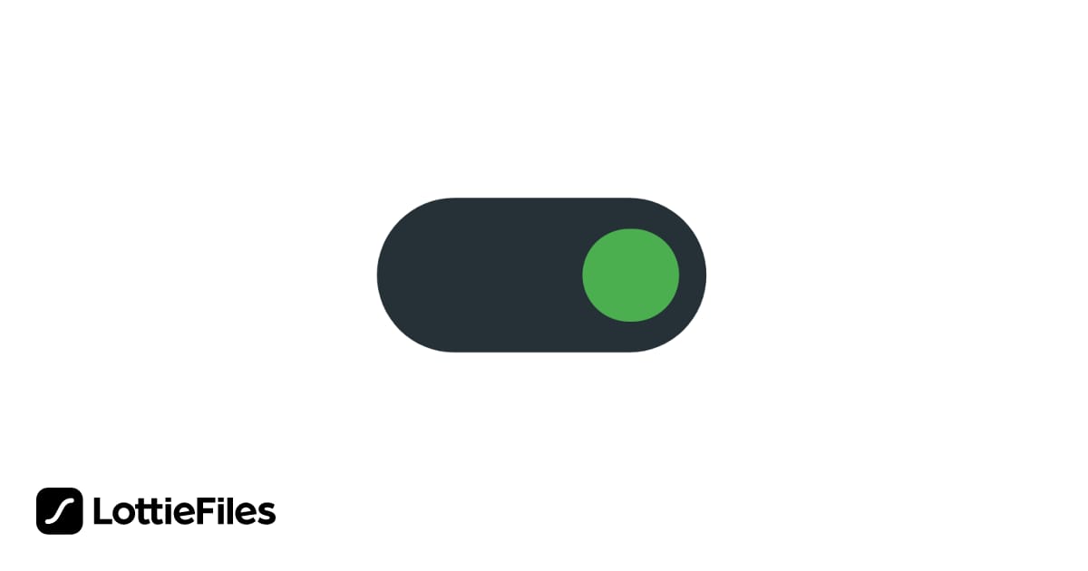 Free Switch Animation by Sonu Mohammad | LottieFiles