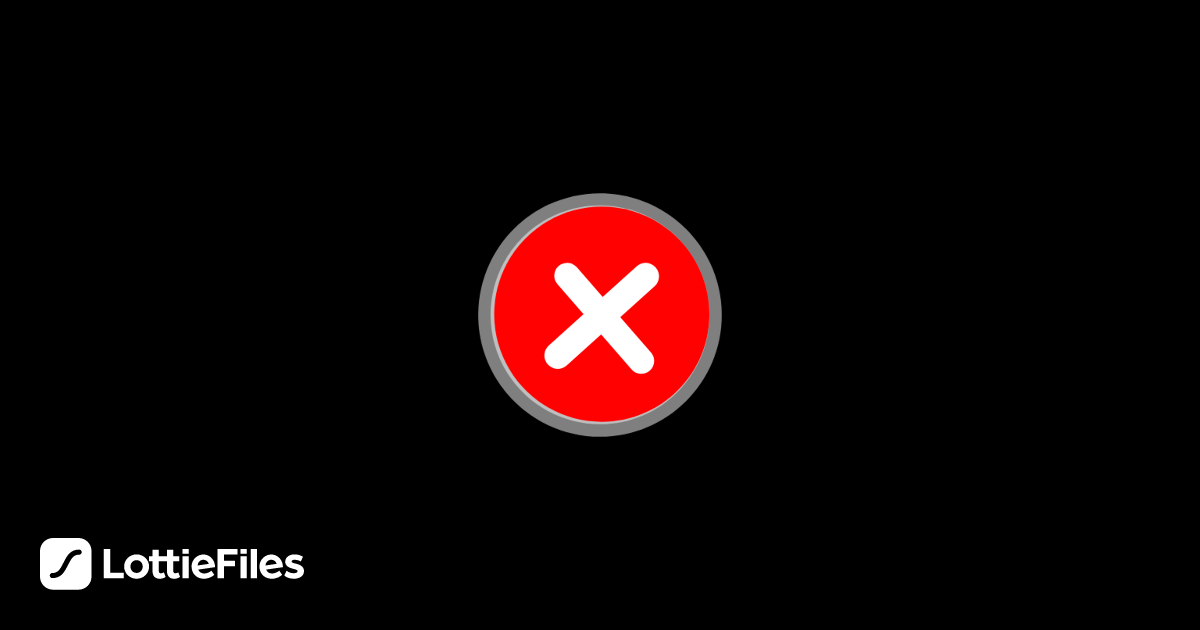 Free failed Animation by Fauzi Setyaji | LottieFiles