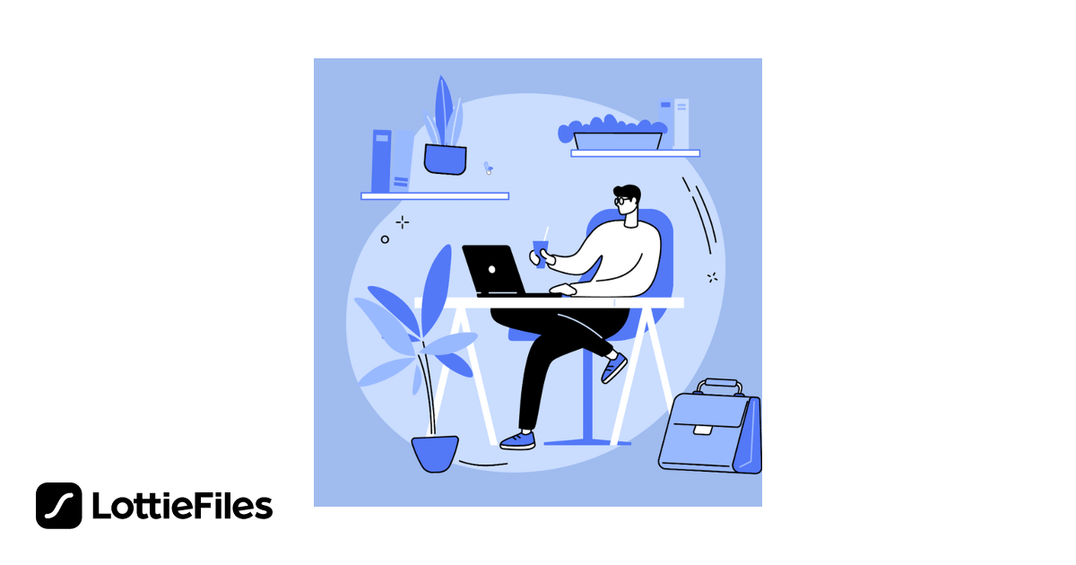 Free Work life Animation by Edit Horvath | LottieFiles