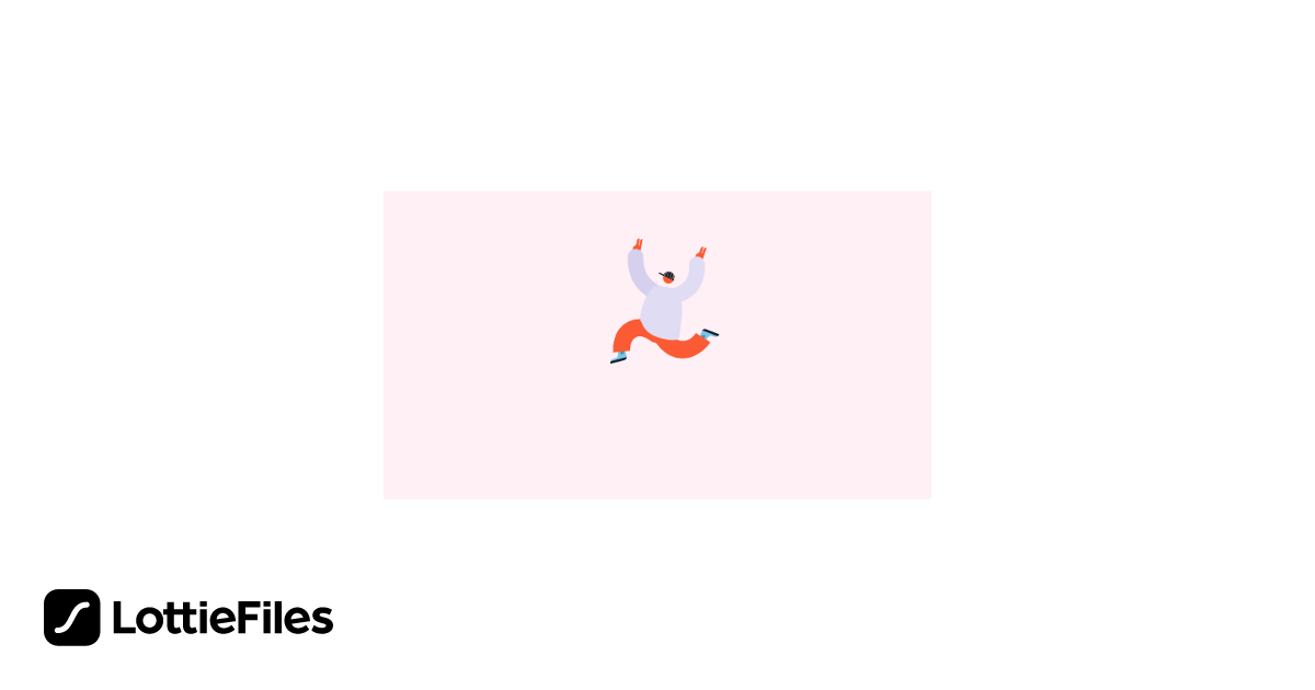 Free Running with Joy Animation by Shorts & Tales | LottieFiles