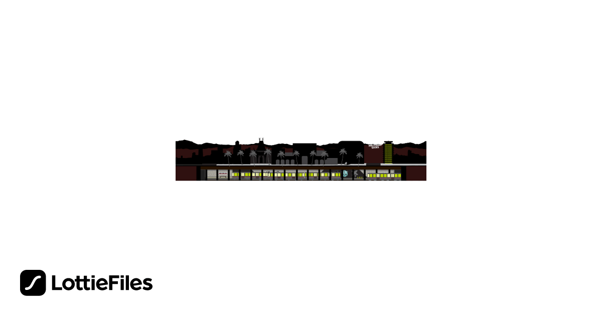 Free Hollywood Subway Footer Animation by Raphael Badan | LottieFiles