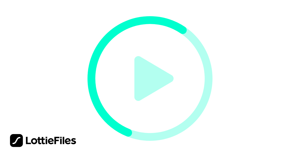 Free Play button loading Animation by Viktors Romaņuks | LottieFiles