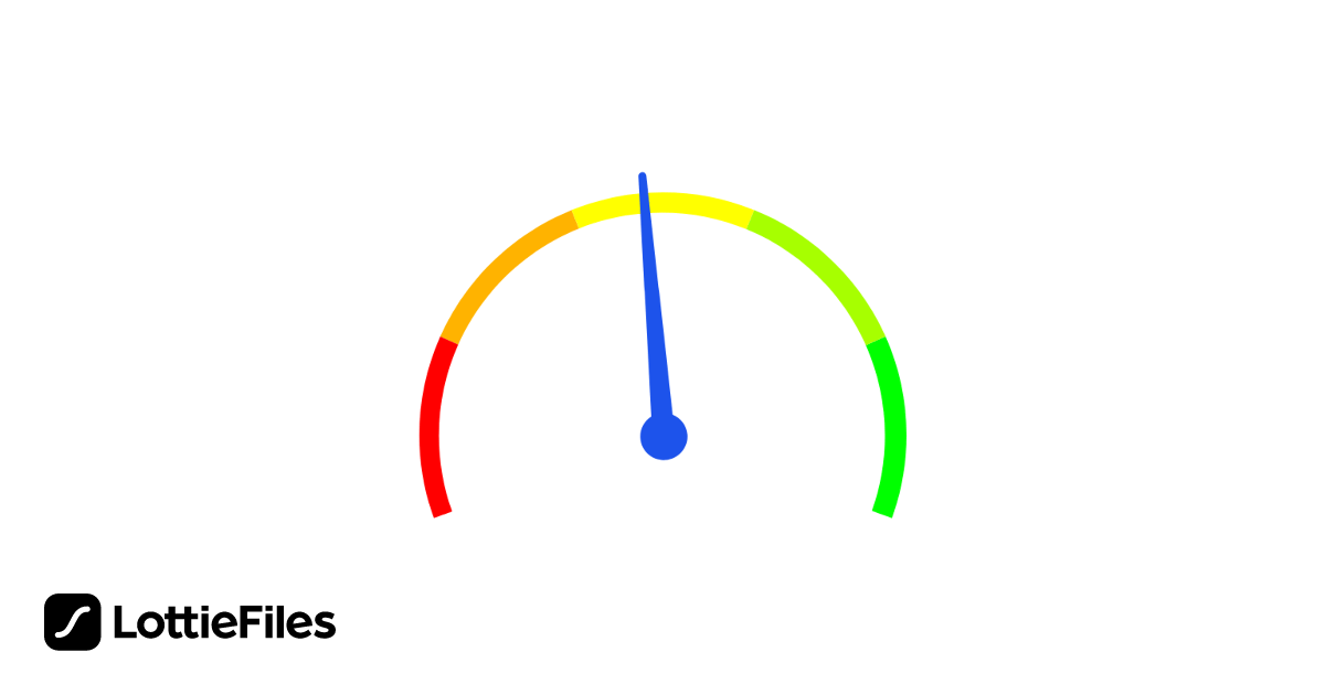 Free Red to Green Meter Animation by Pepe Mariano Jr | LottieFiles