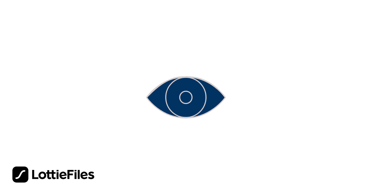 Free Blinking Eye Animation by Fernando Augusto | LottieFiles
