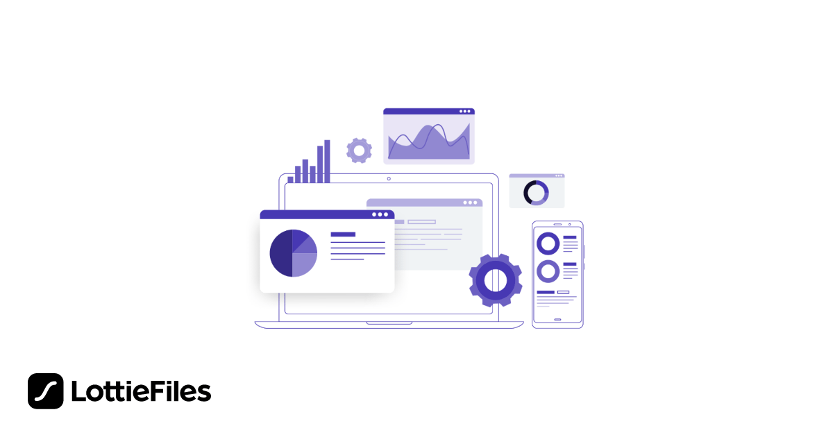 Free Site Stats and Data Animation by Craig | LottieFiles