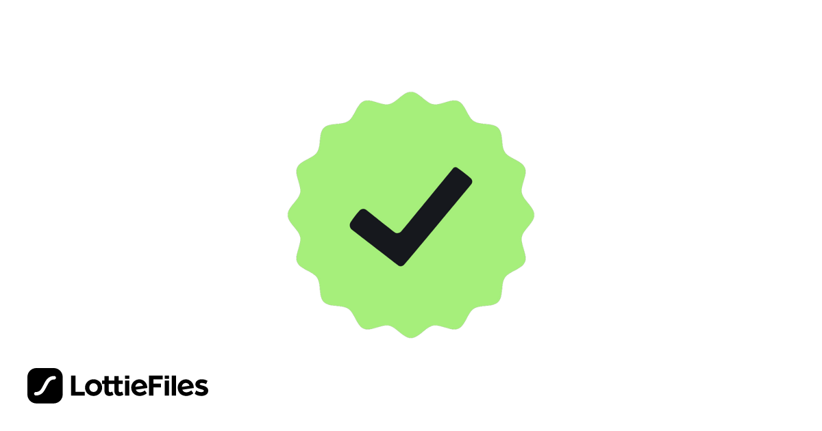 Free green check Animation by Creative Codegen | LottieFiles