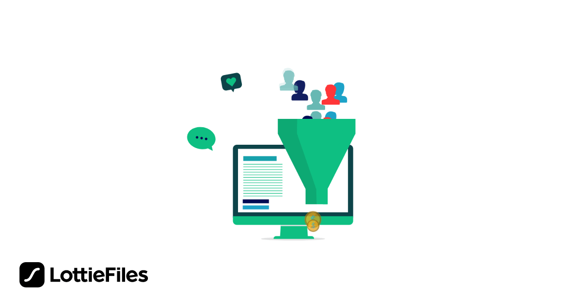 Free Consumer Data filtering Animation by sowmiya 1 | LottieFiles