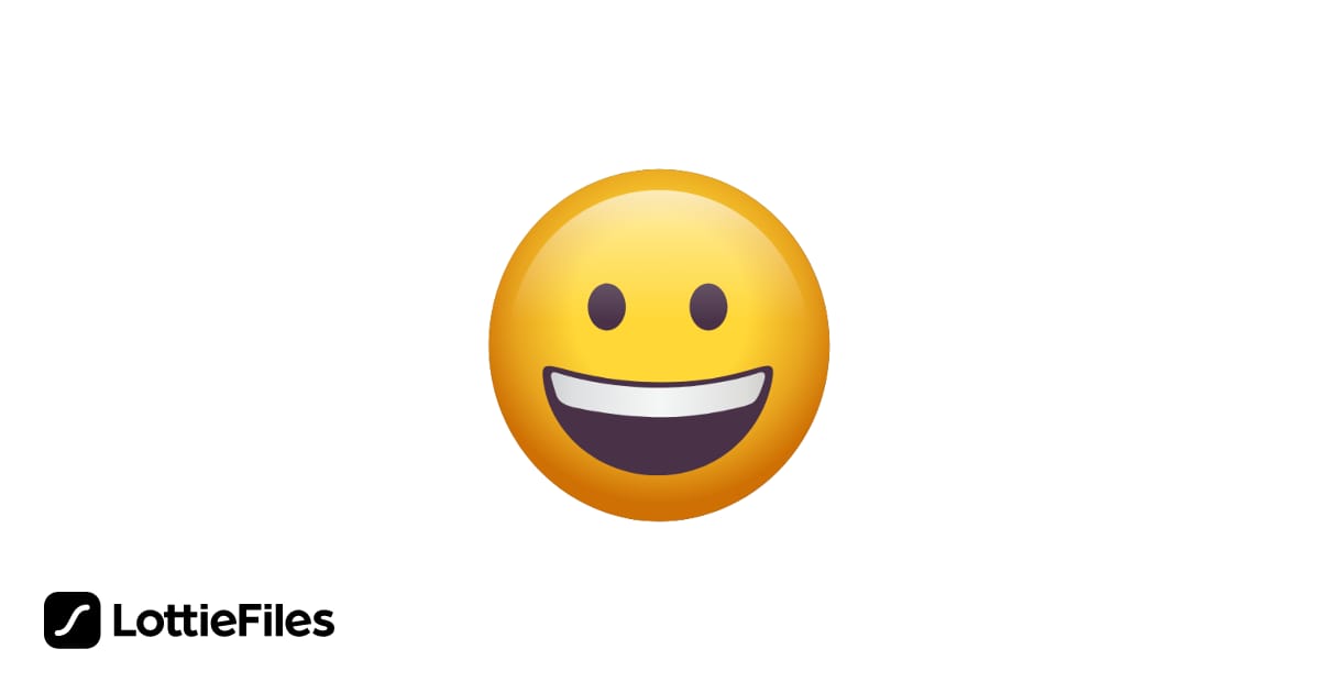 Free smiley emoji Animation by jk kim | LottieFiles