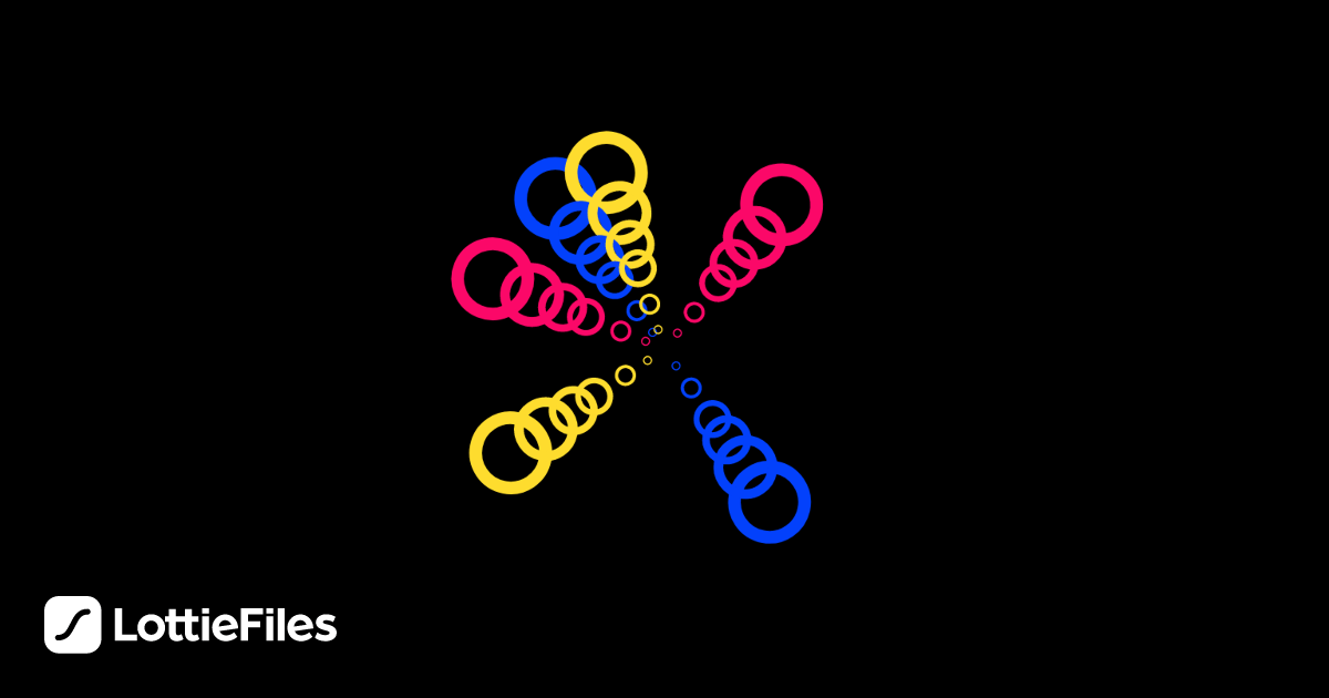 Free circle flower loader Animation by Todd Rocheford | LottieFiles