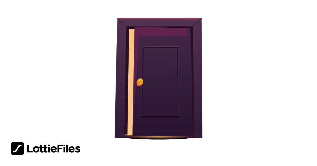 Free Open door Animation by Юрий Тюленев | LottieFiles