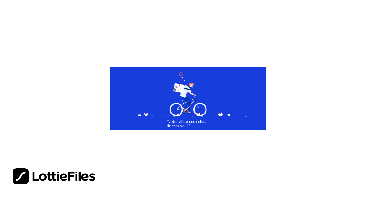 Free Bike Blue Animation by Monsieur M | LottieFiles
