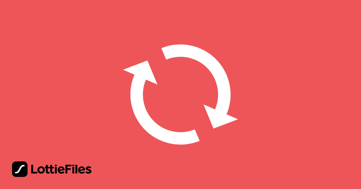 Free sync/ refresh Animation by TheMystical Sock | LottieFiles