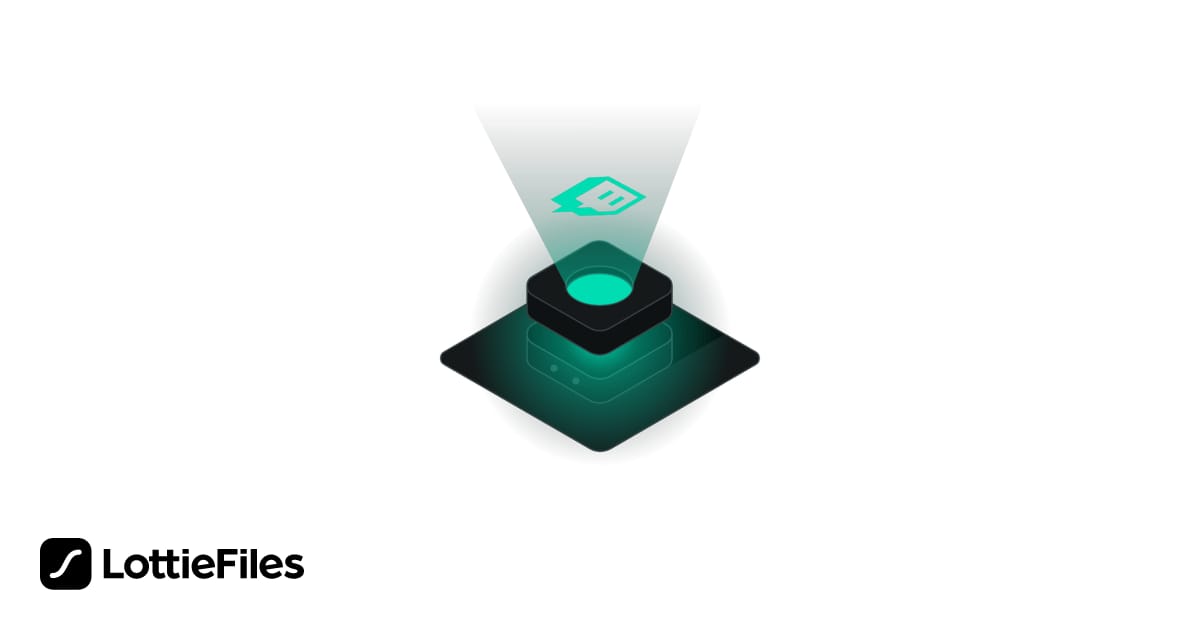 Free Twitch isometric Lottie JSON animation Animation by Tinymotion ...