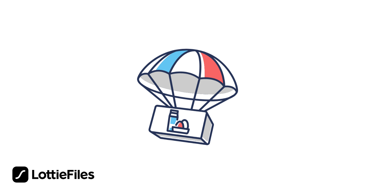 Free Parachute Animation by Jerry Huang | LottieFiles