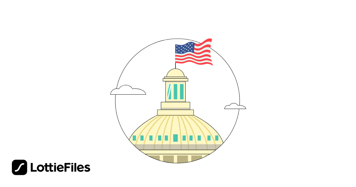 Free White House Animation by Qrious Studio | LottieFiles