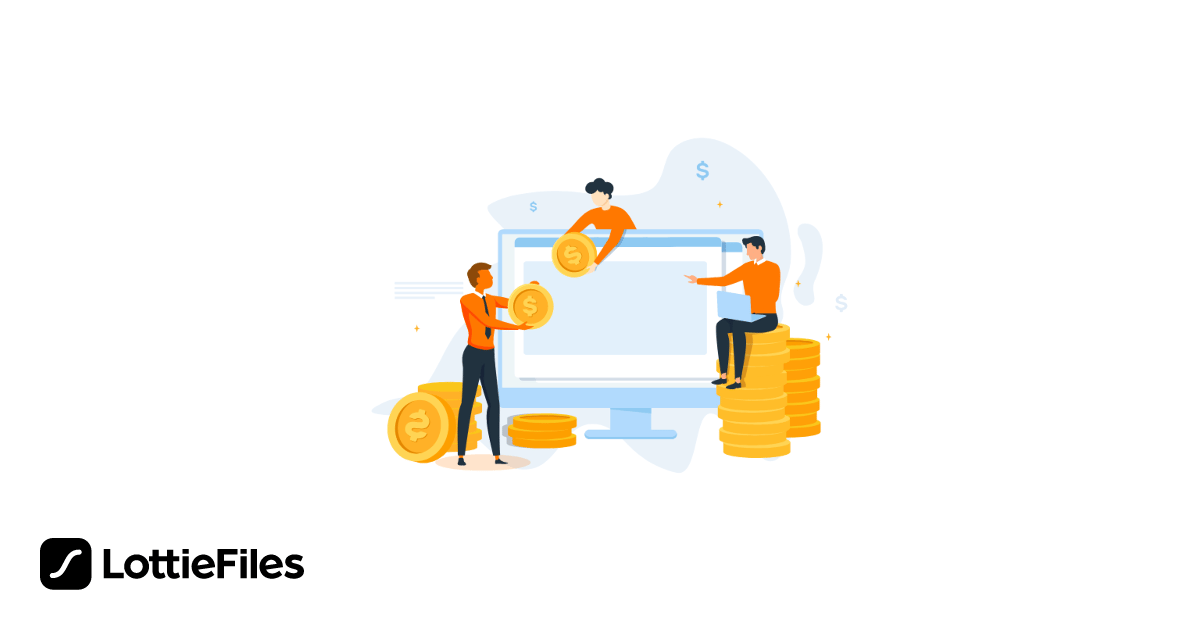Free finance animation Animation by MuhammadRafeeque | LottieFiles
