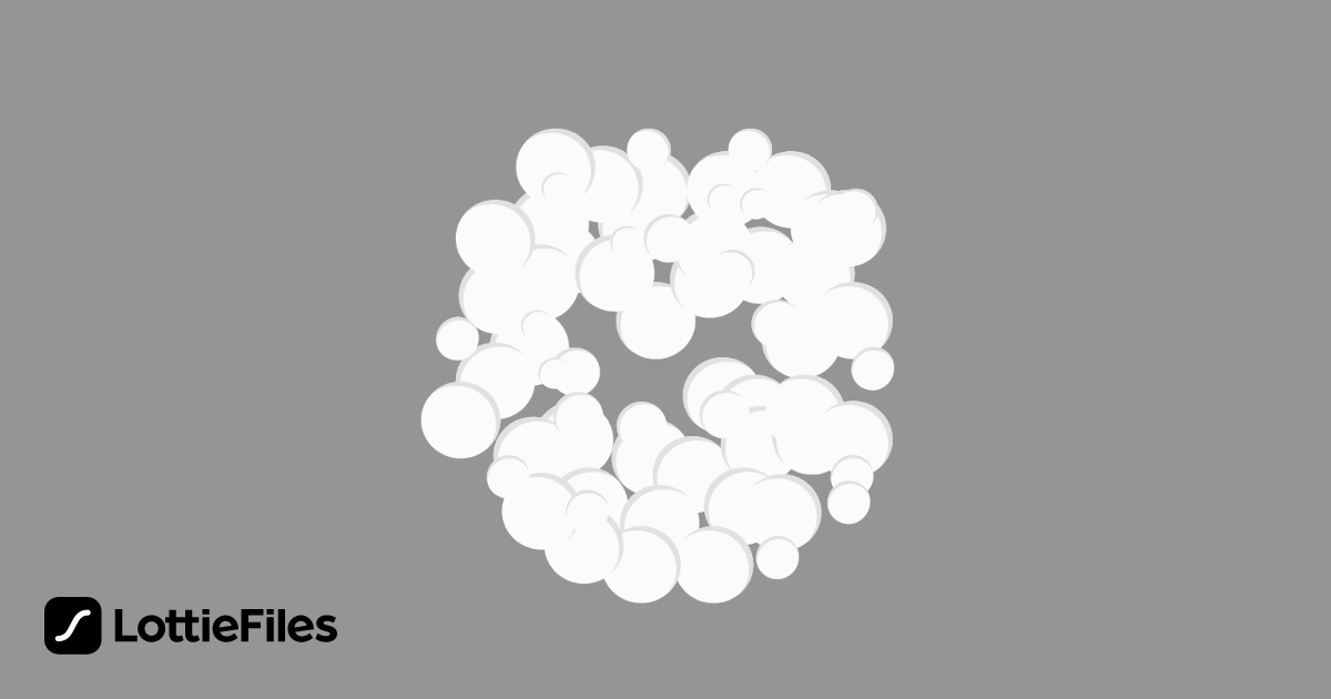 Free Cloud Animation by Катерина Скобєлєва | LottieFiles