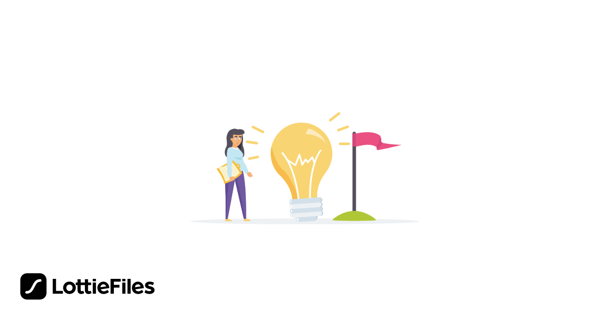 Free Ideas to reach goal Animation by Jakob360 | LottieFiles